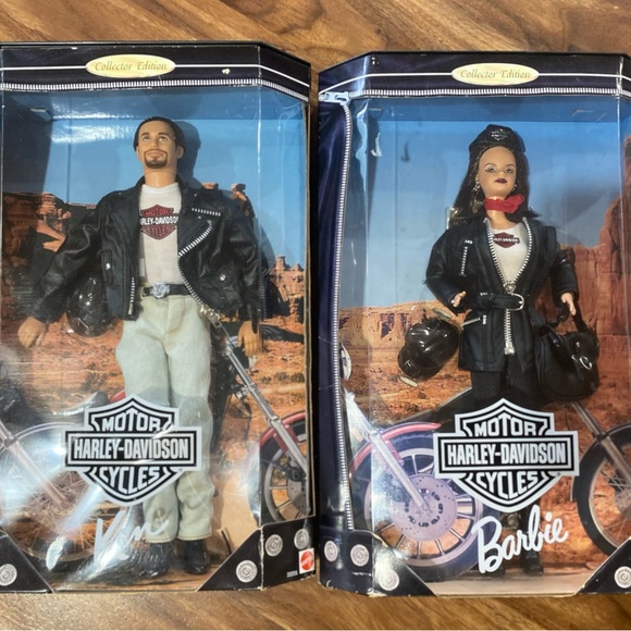 Barbie | Toys | Harley Davidson Ken Barbie Biker Barbie Collector ...